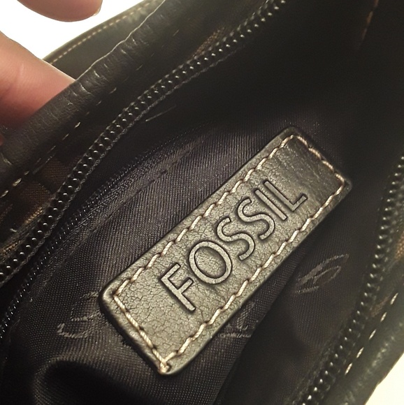 Fossil | Bags | Fossil Vintage Striped Fabric Signature Key Purse ...
